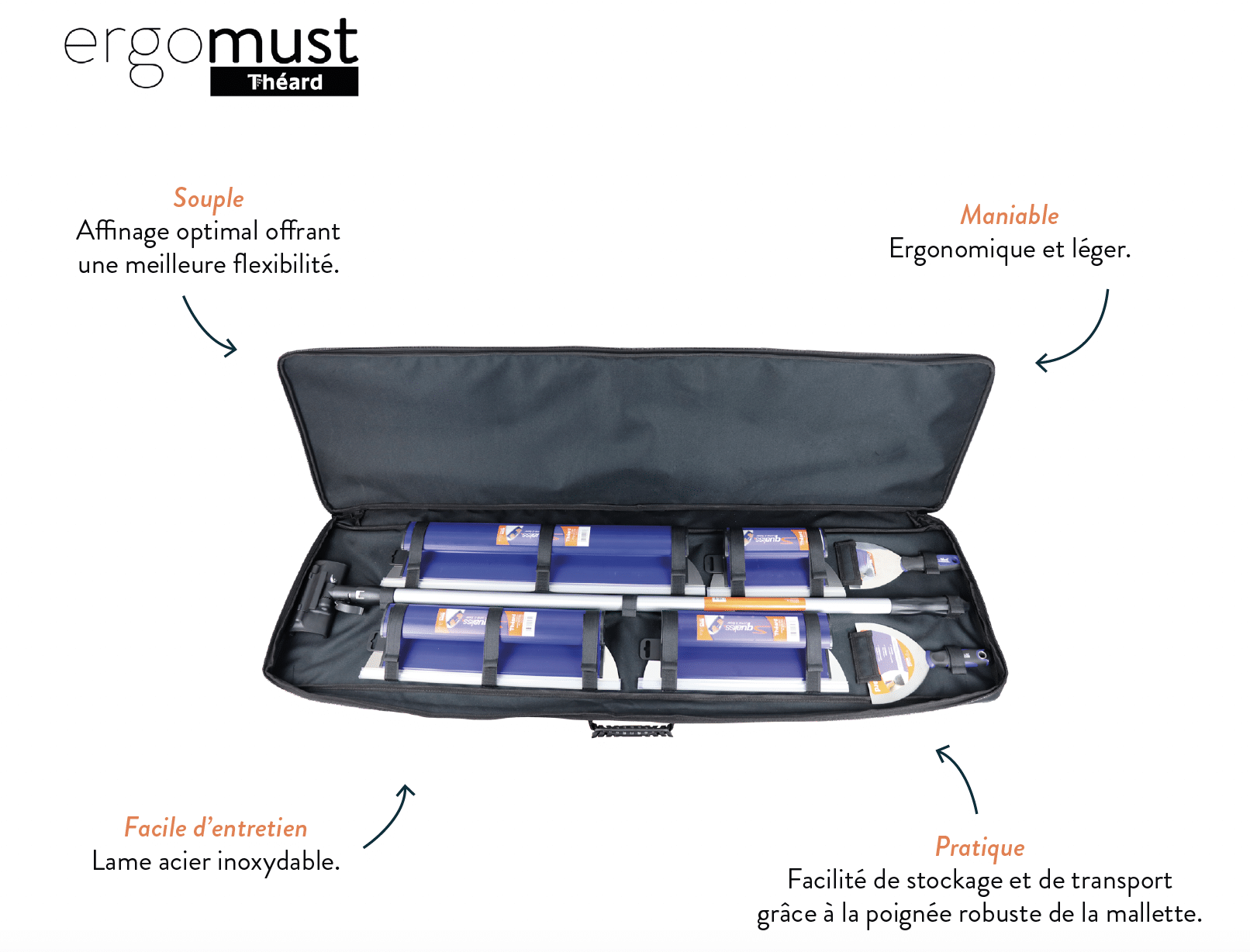 LOTS PLAQUISTE ERGOMUST | Théard